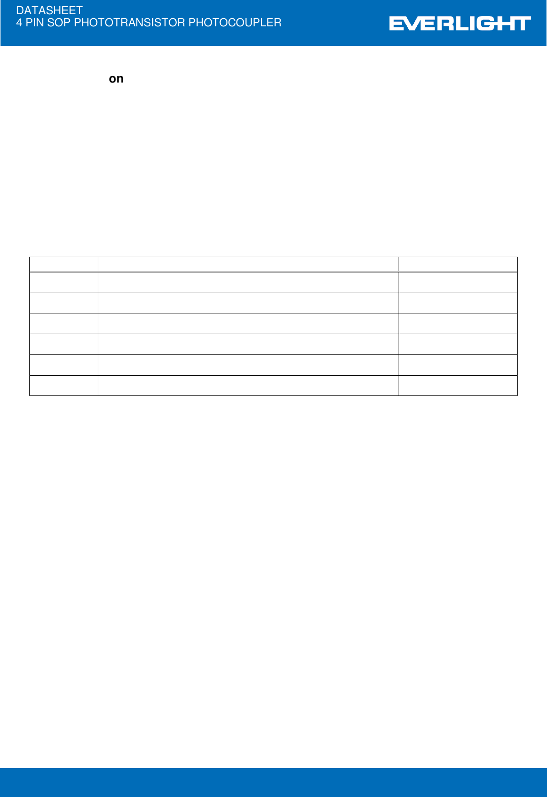 EL357N-G Datasheet by Everlight Electronics Co Ltd | Digi-Key Electronics